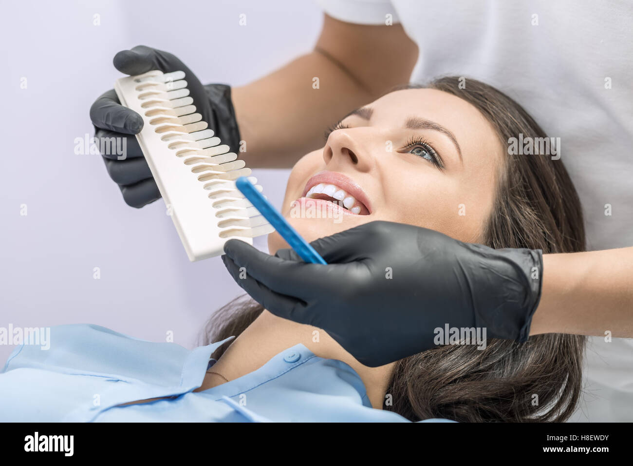 Teeth whitening chart hi-res stock photography and images - Alamy