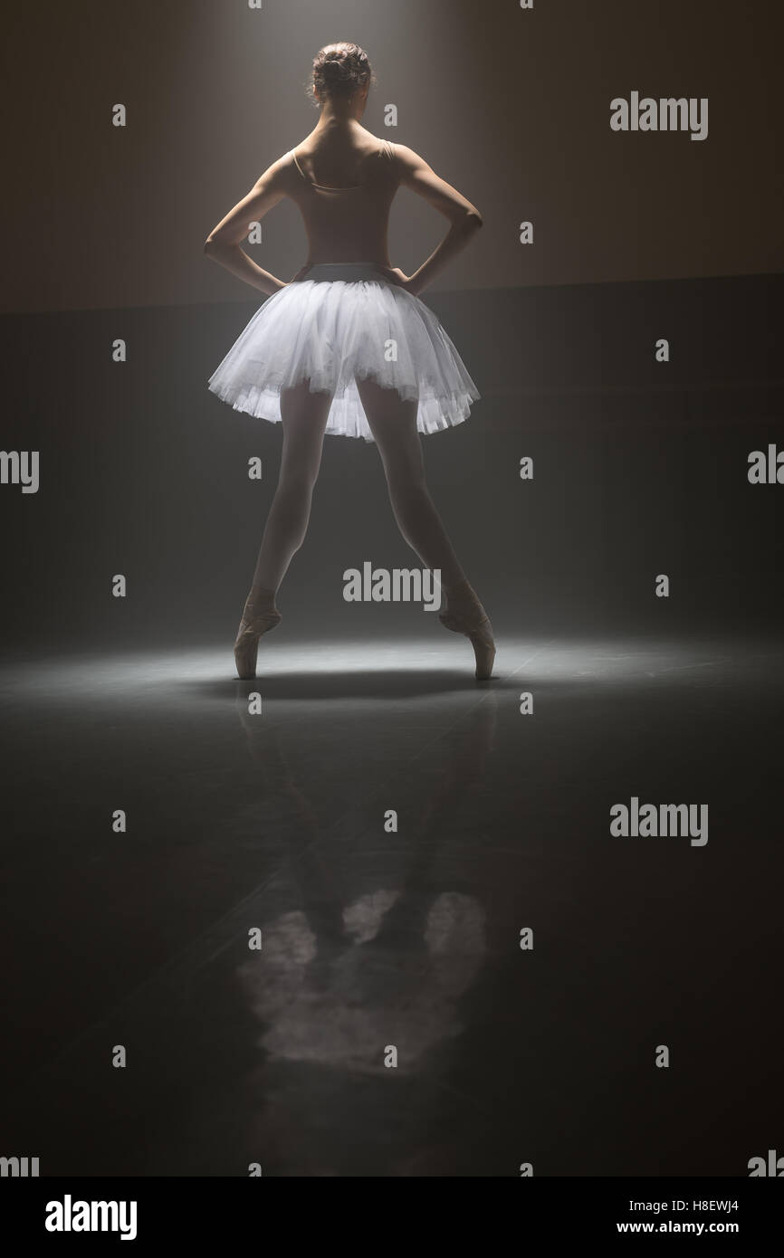 Ballet dancer from behind Stock Photo - Alamy