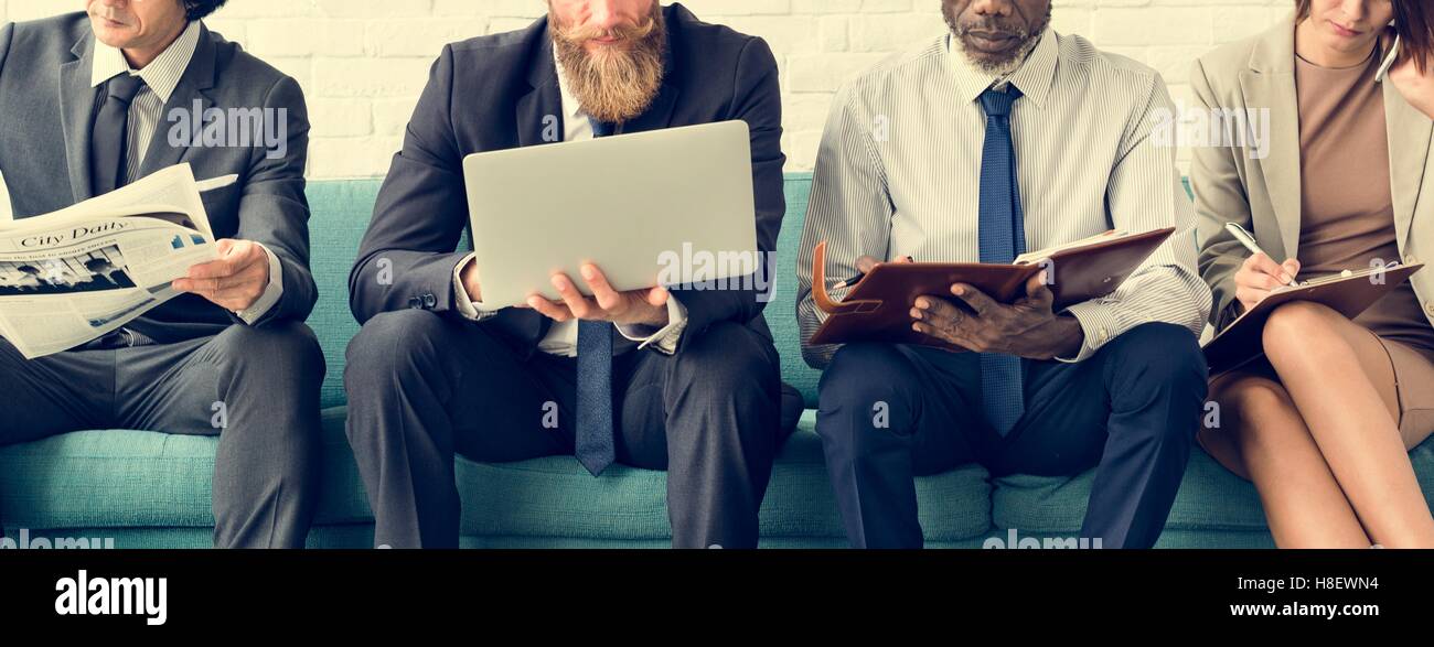 Business People Data Information Technology Concept Stock Photo - Alamy