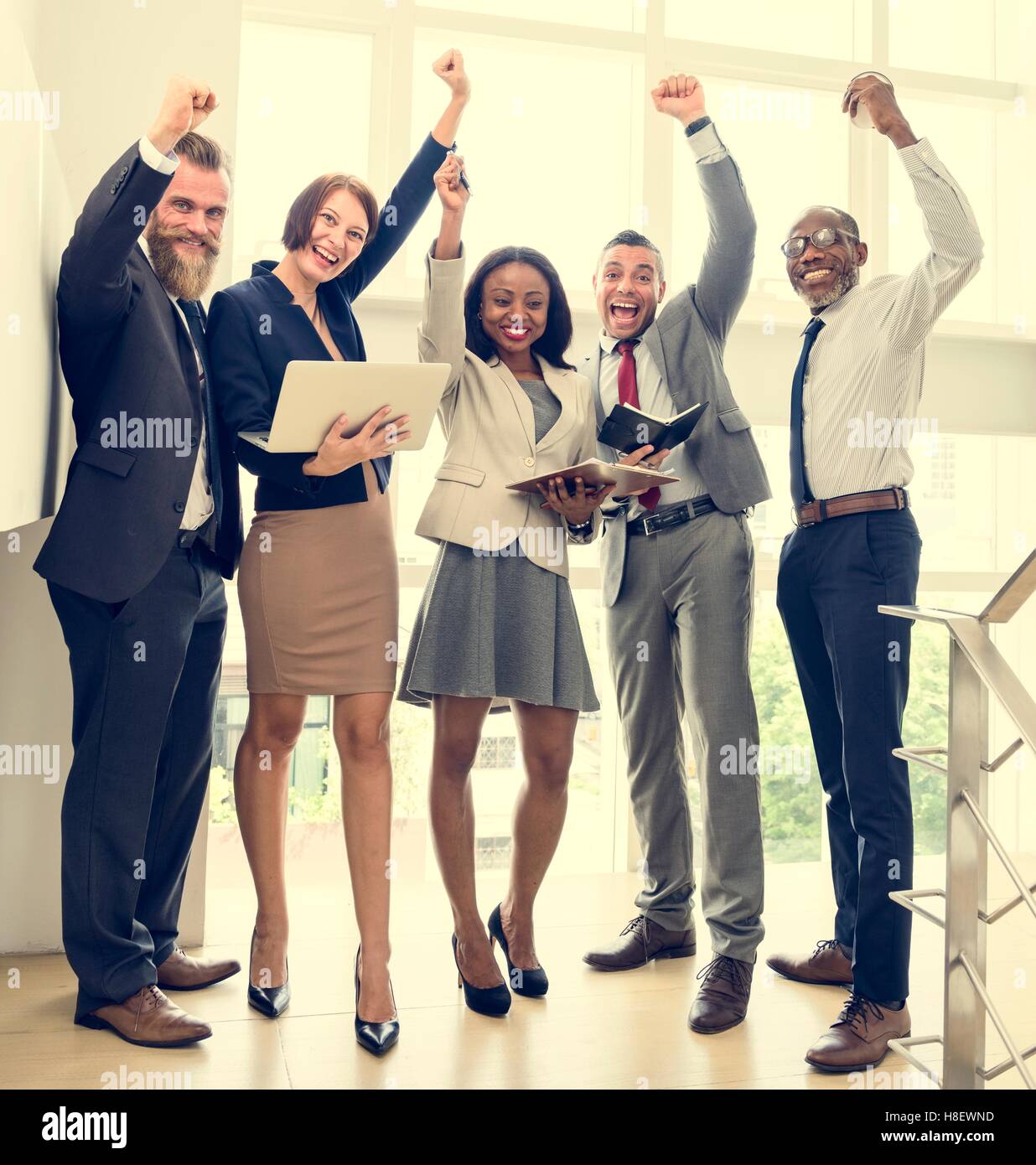 Business Team Working Research Planning Success Concept Stock Photo - Alamy