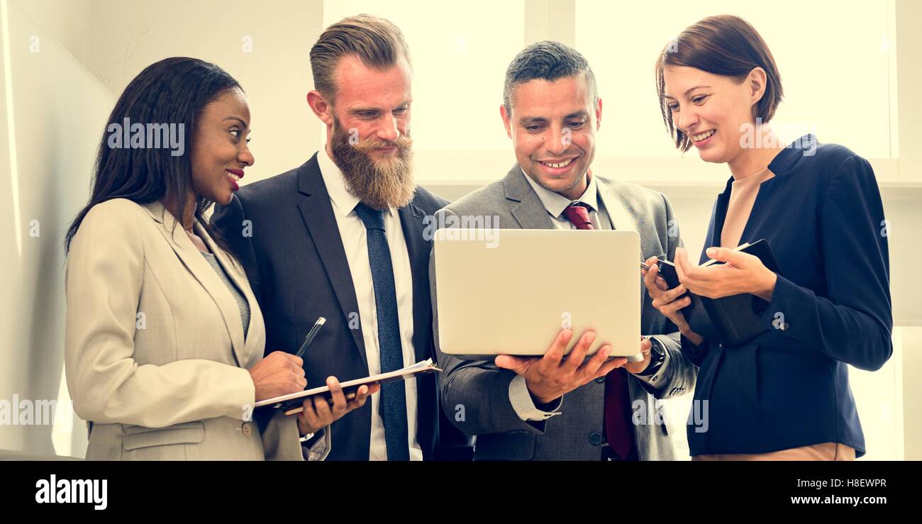 Business Team Working Research Planning Concept Stock Photo - Alamy