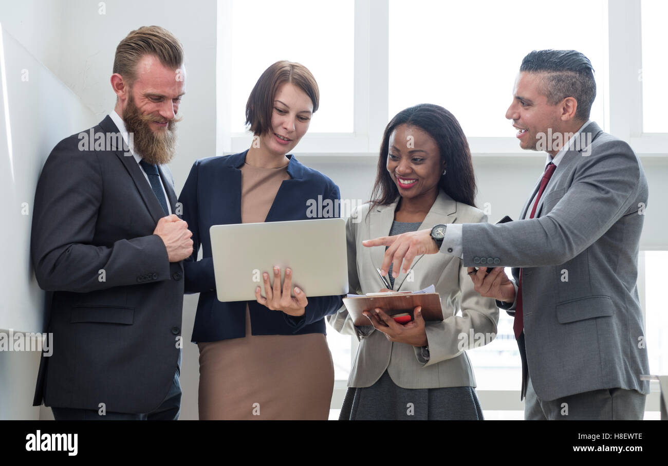 Business Team Working Research Planning Concept Stock Photo - Alamy