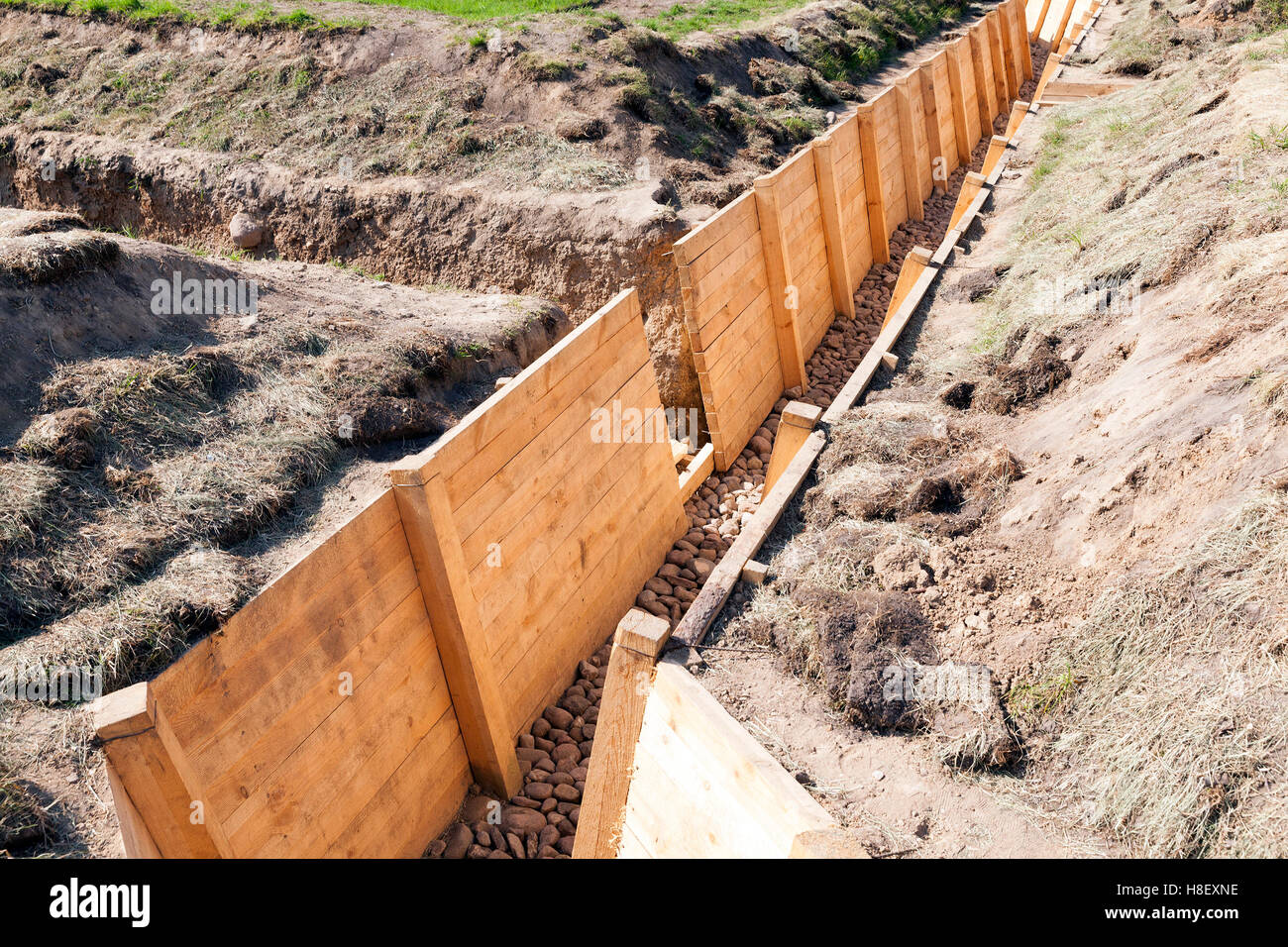 trenches for combat Stock Photo - Alamy