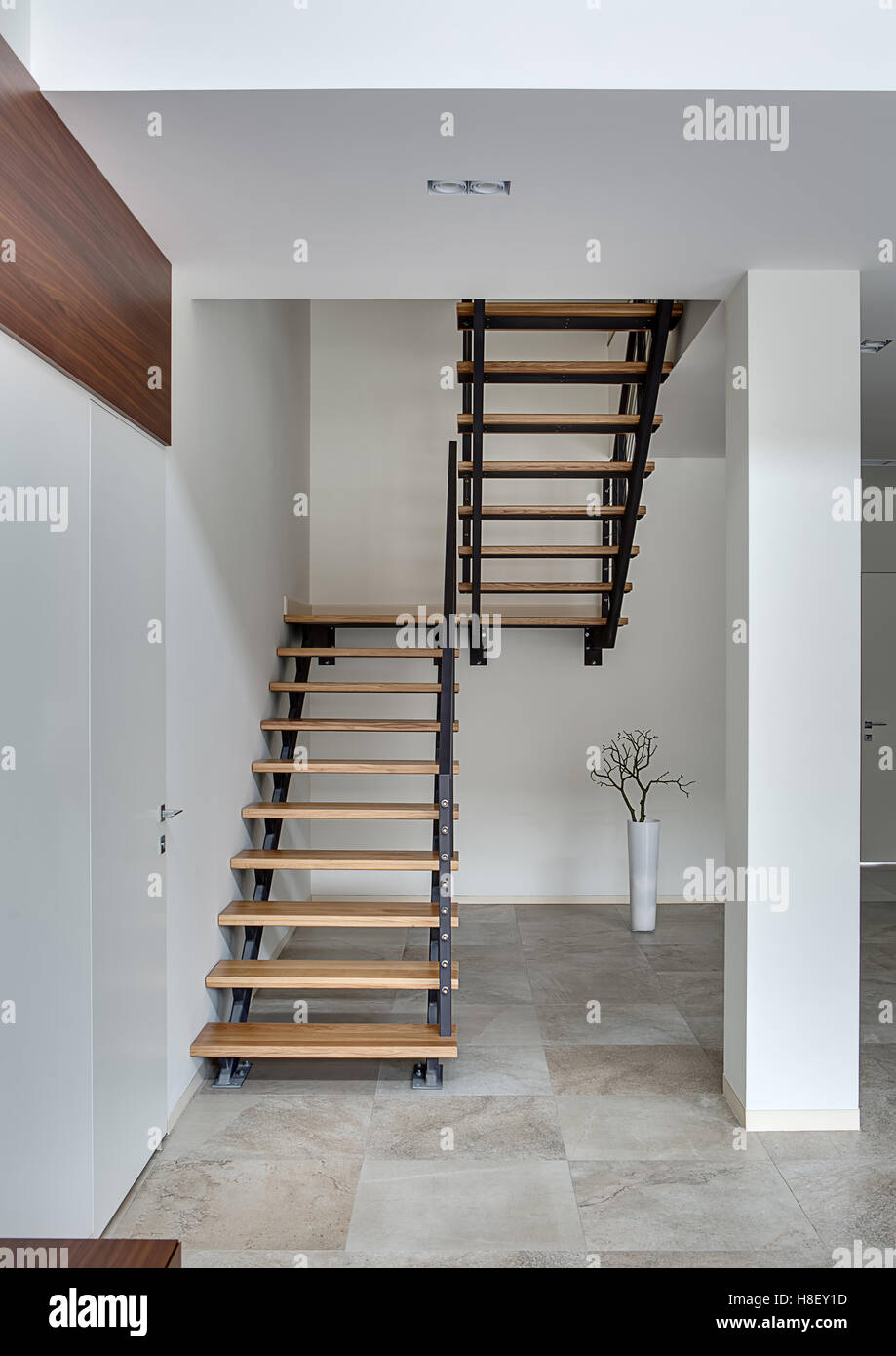 Hall with a stair Stock Photo - Alamy
