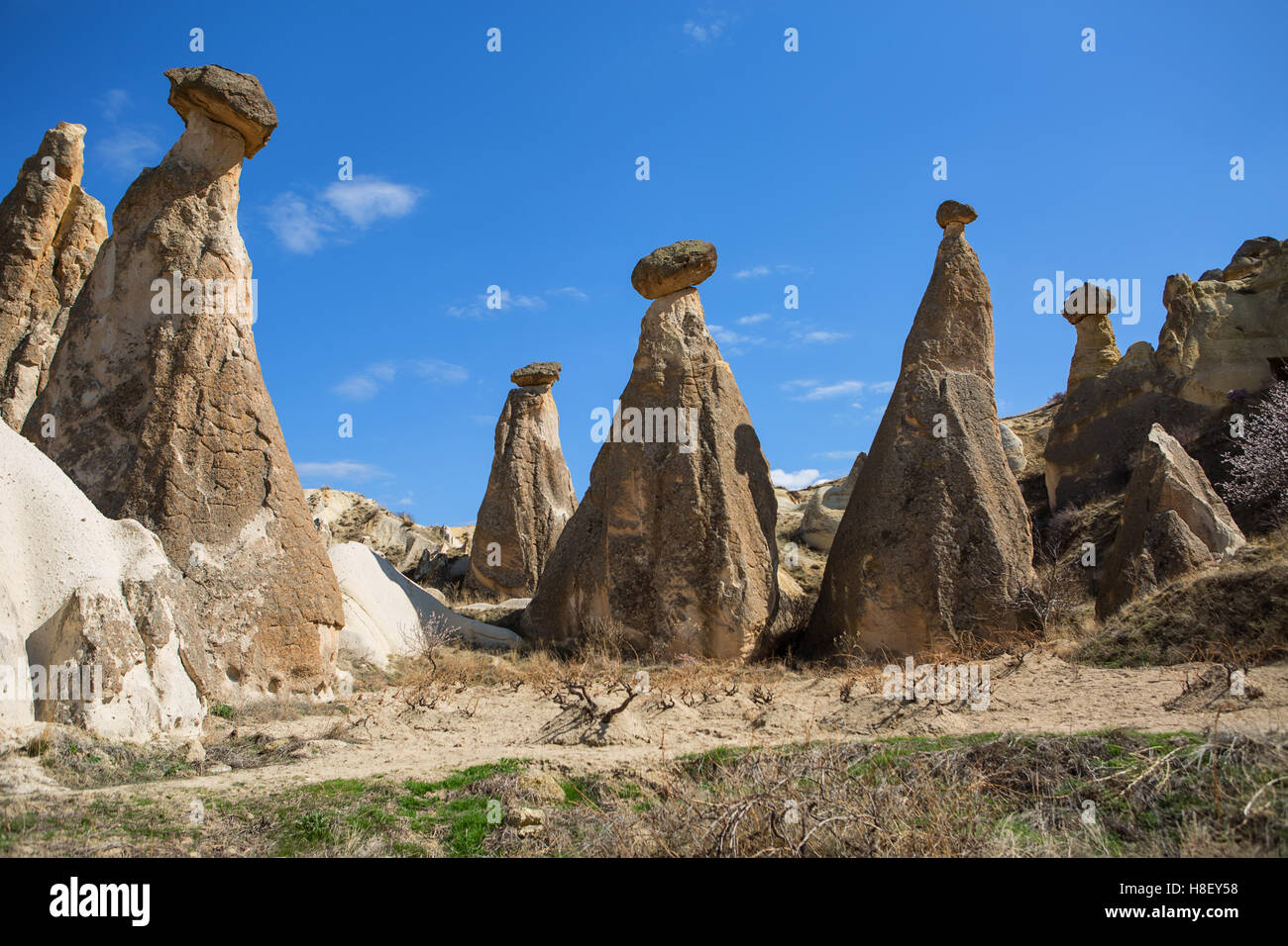 Fairy Chimneys rock formation Stock Photo - Alamy