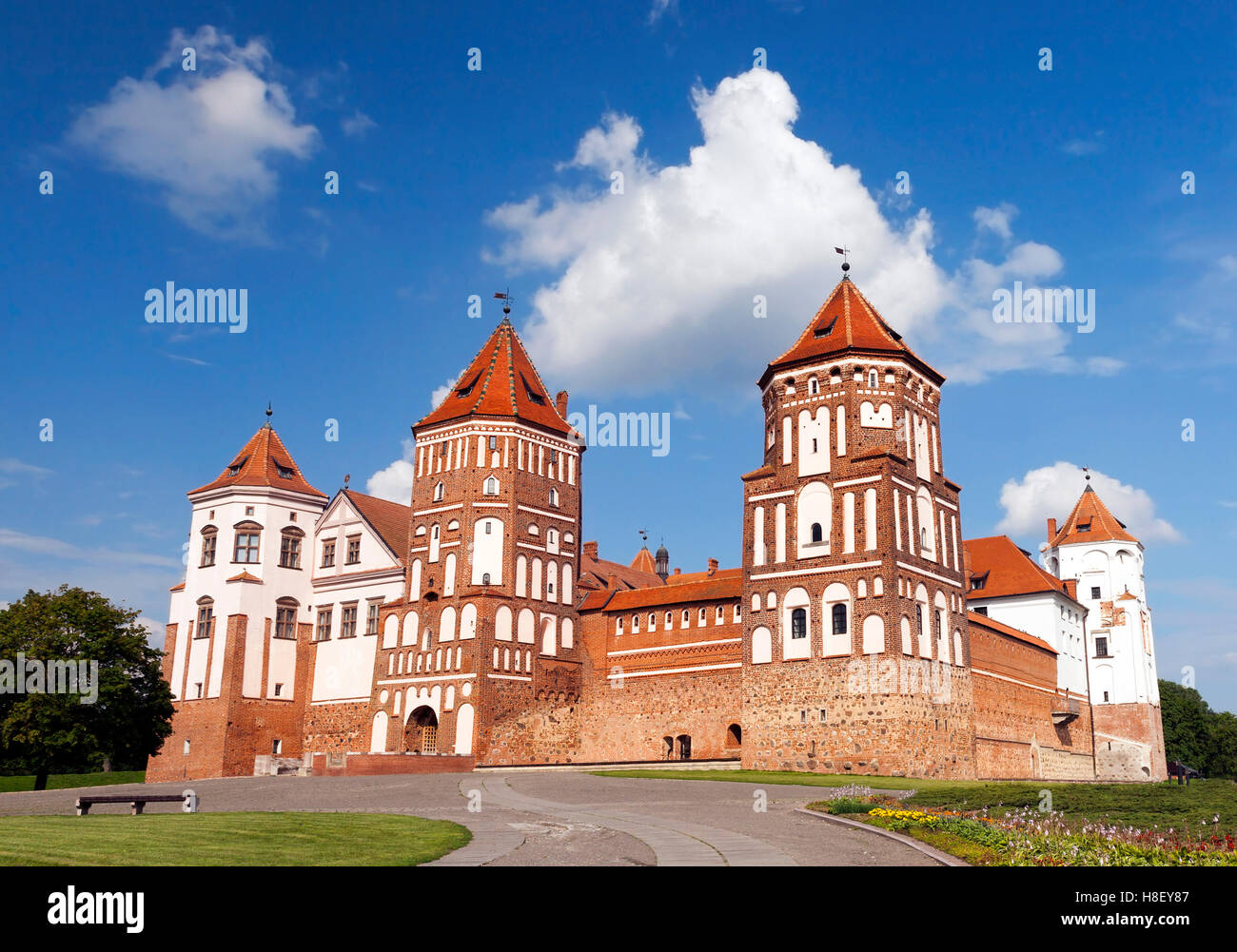 ancient fortress, Belarus Stock Photo - Alamy