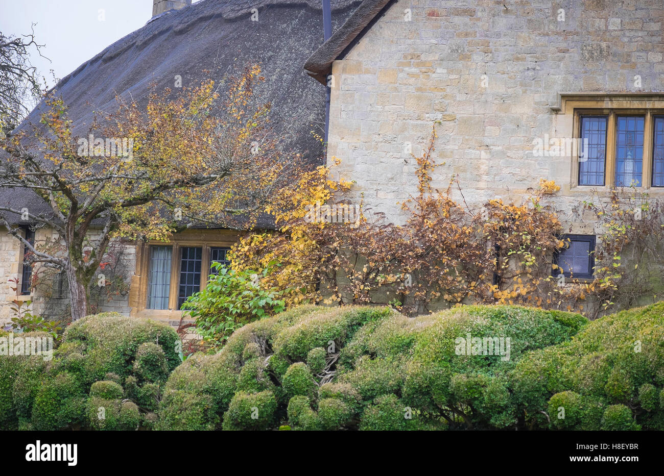 outstanding beauty of the cotswold,england during the autumn Stock ...