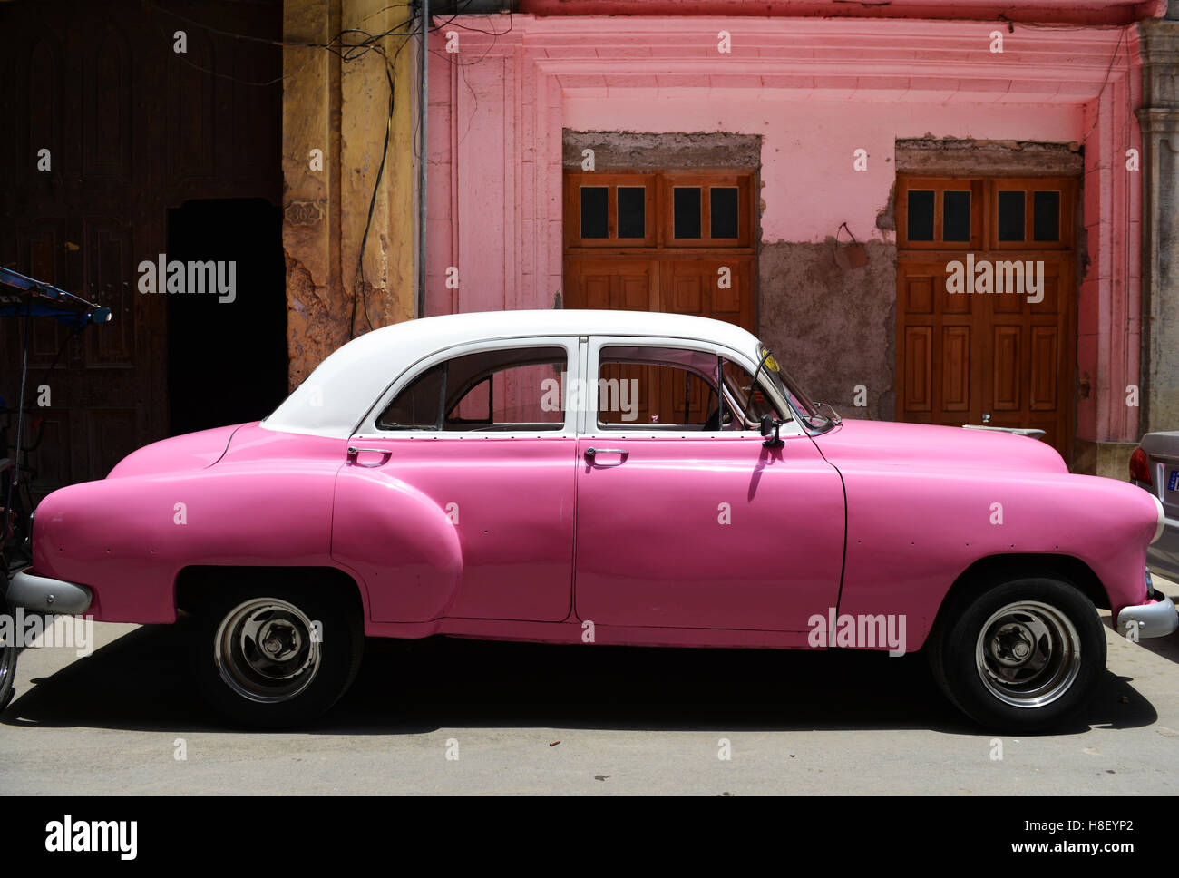 1950s American Cars Pink