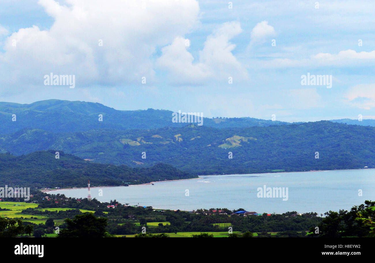 A view of Paluan bay in Occidental Mindoro, The Philippines Stock Photo ...