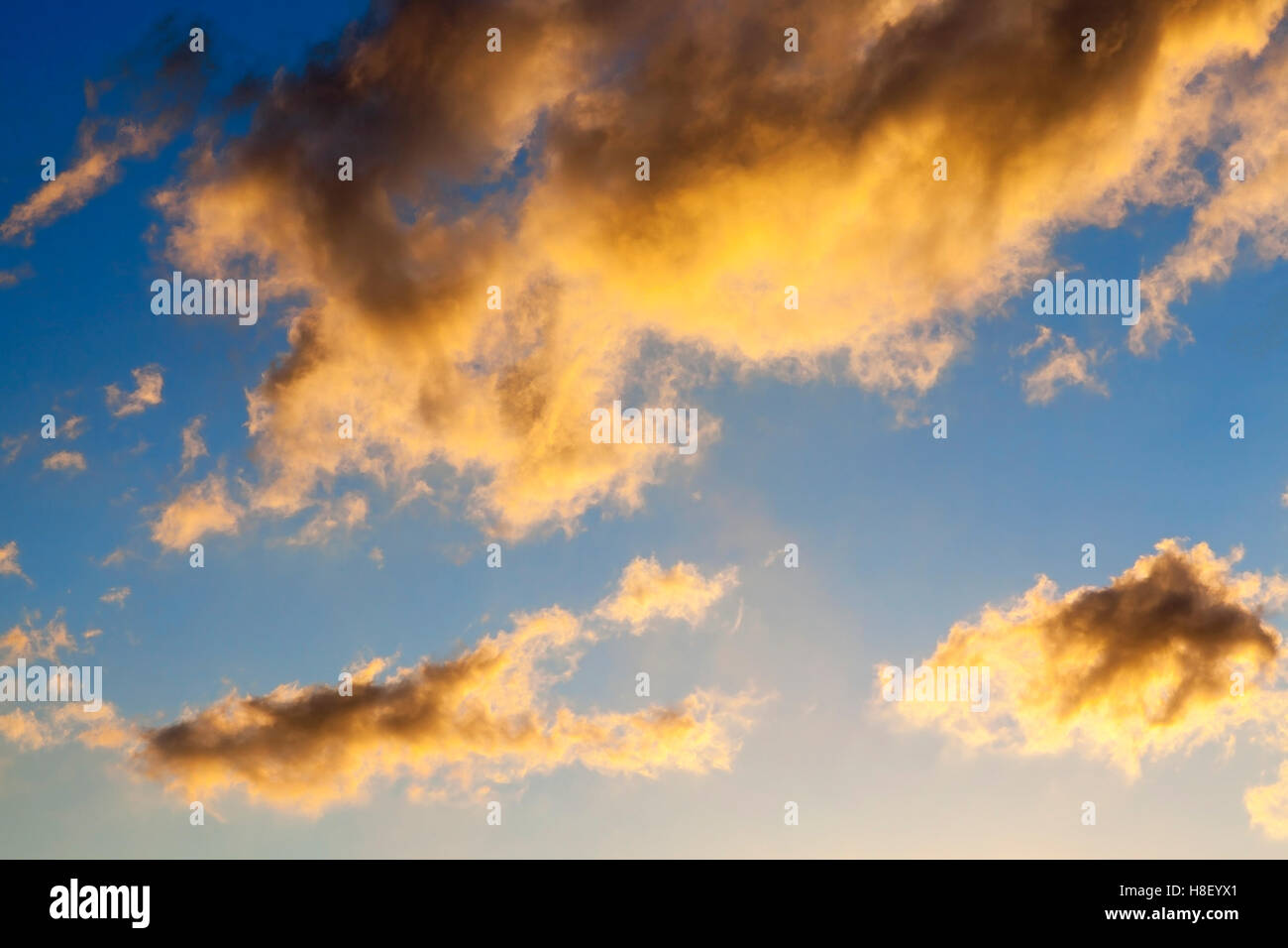 the sky during sunset Stock Photo - Alamy