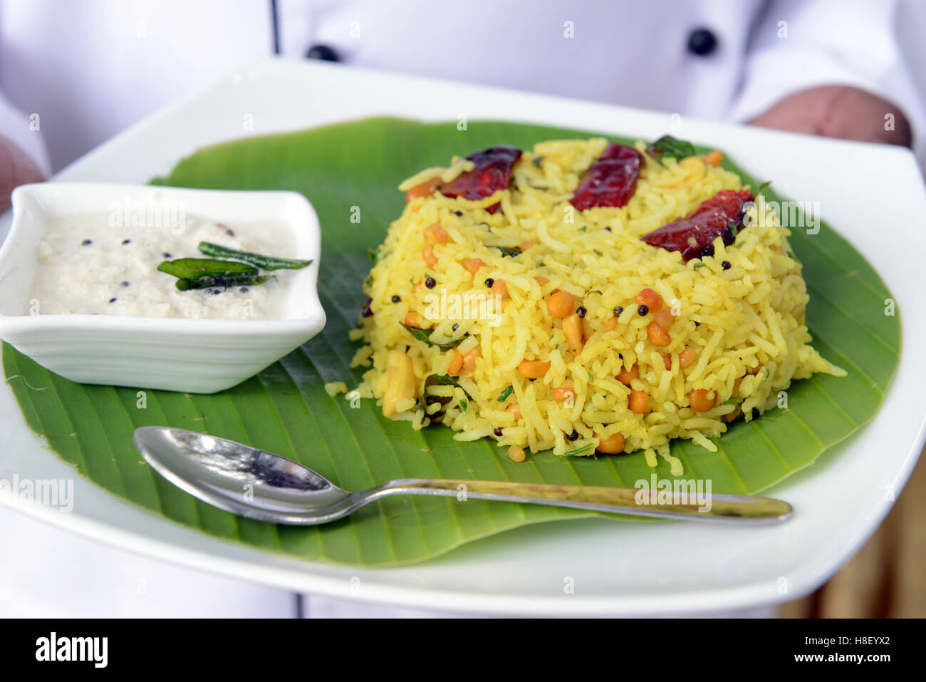 South Indian Citron rice Stock Photo - Alamy