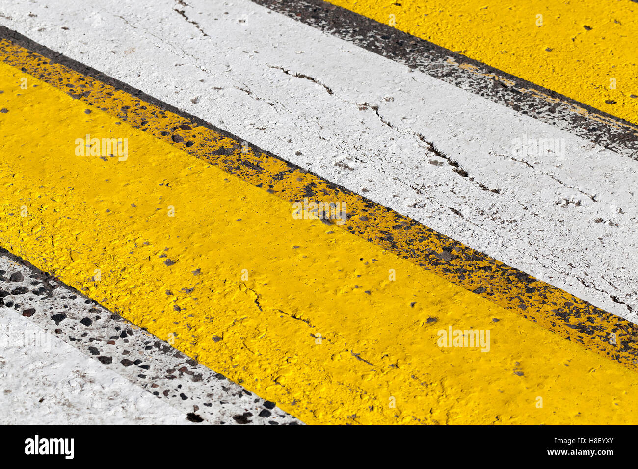 road markings, close-up Stock Photo - Alamy