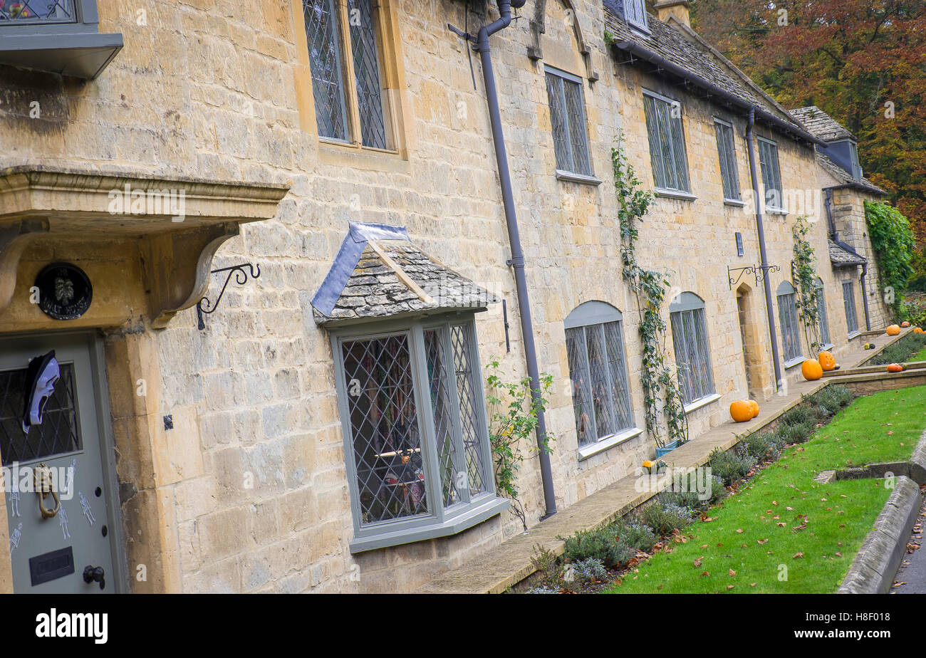 outstanding beauty of the cotswold,england during the autumn Stock ...