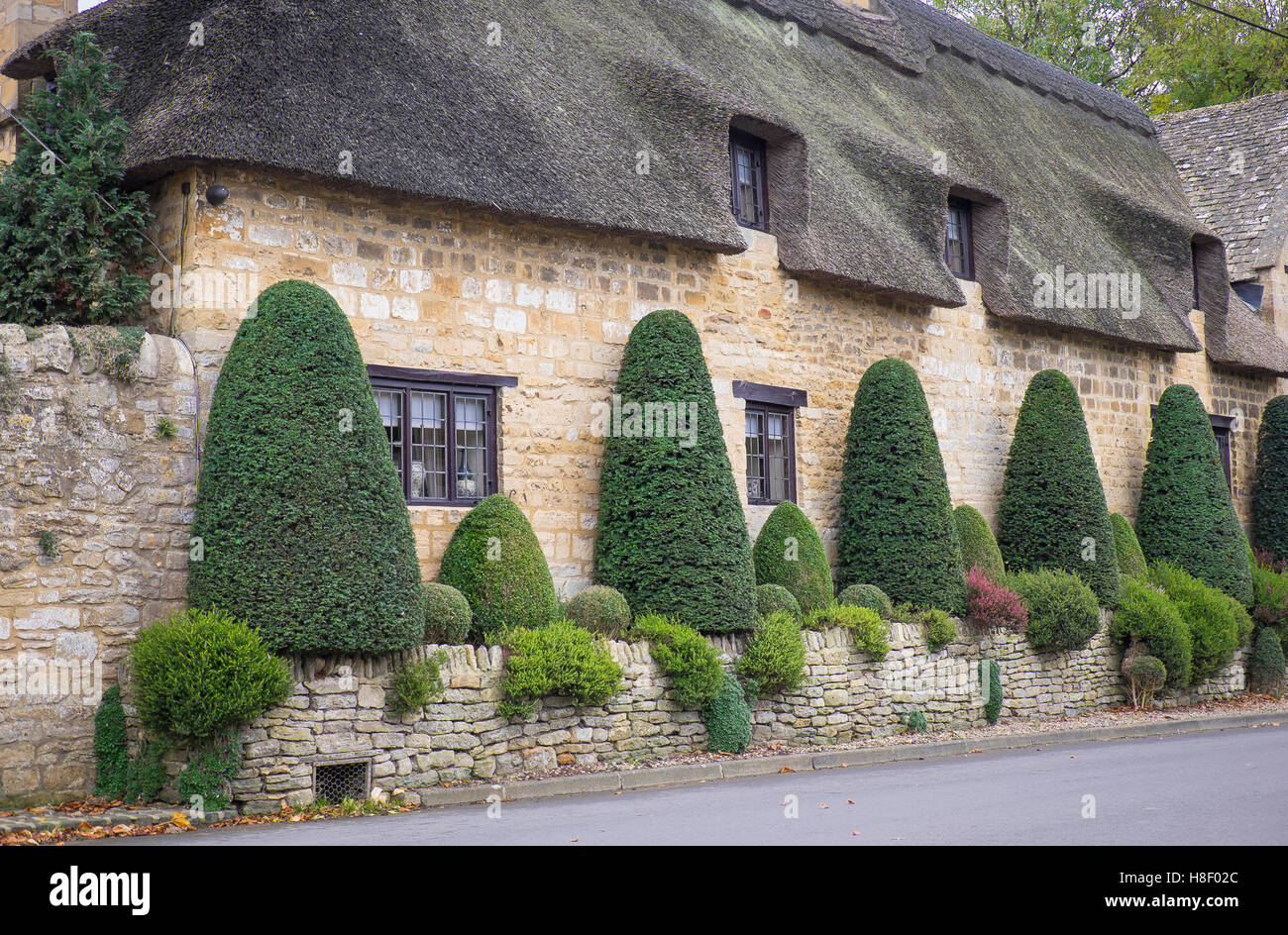 outstanding beauty of the cotswold,england during the autumn Stock ...