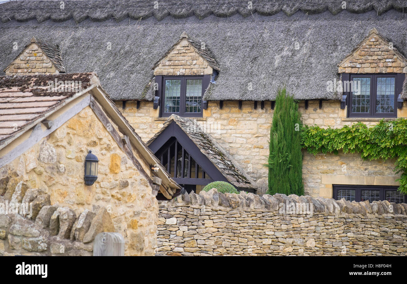 outstanding beauty of the cotswold,england during the autumn Stock ...