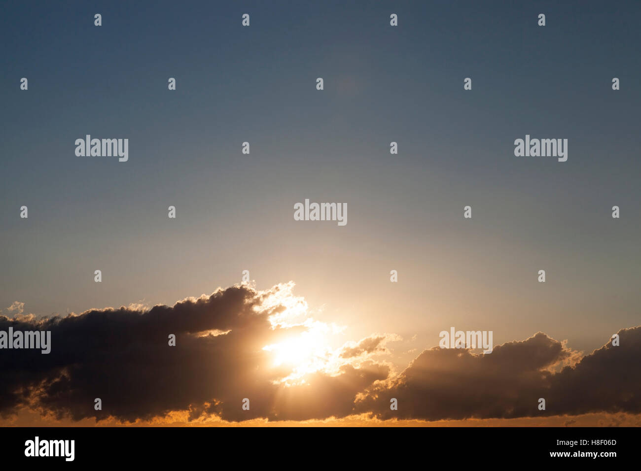 the sky during sunset Stock Photo - Alamy