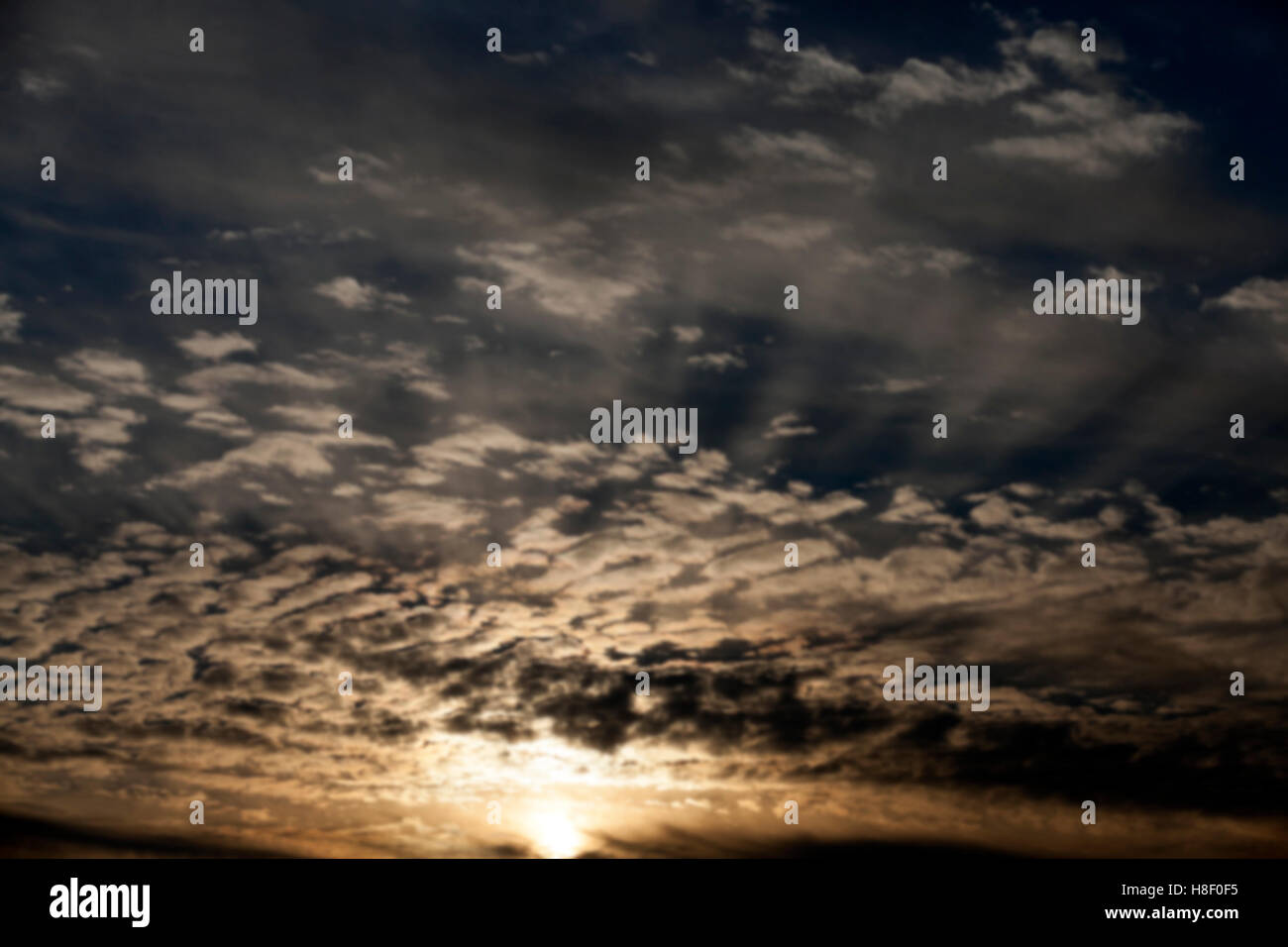 the sky during sunset Stock Photo - Alamy