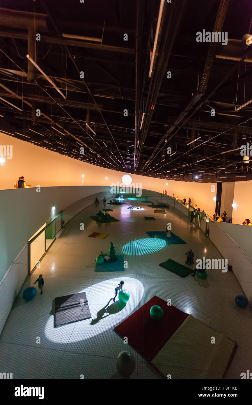Interior of the MAAT - Museum of Art, Architecture and Technology ...