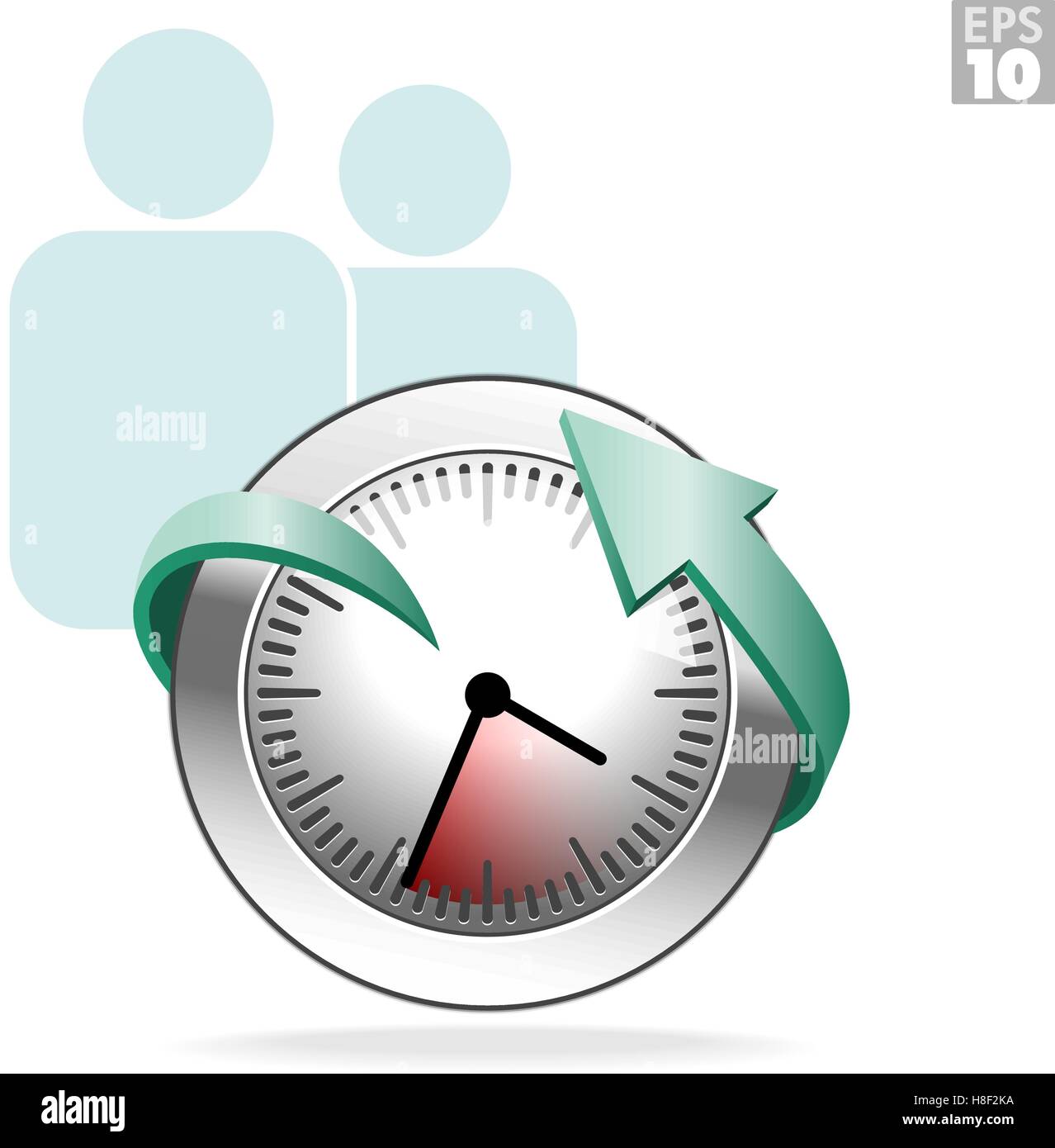 Precise in time Stock Vector Images - Alamy
