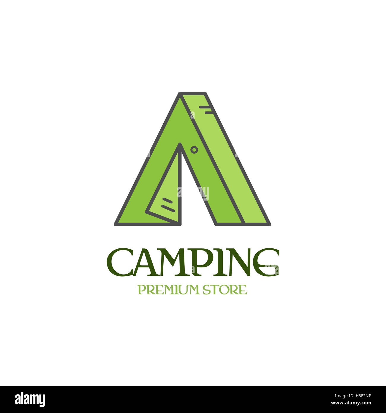 Camping Tent Logo Design