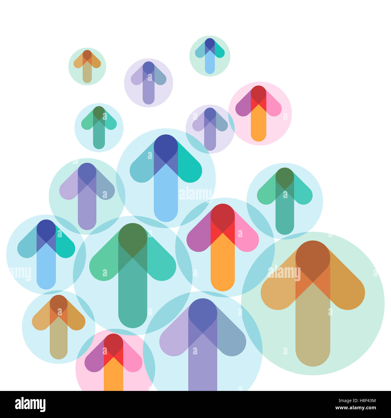 Growth Progress direction Stock Photo - Alamy