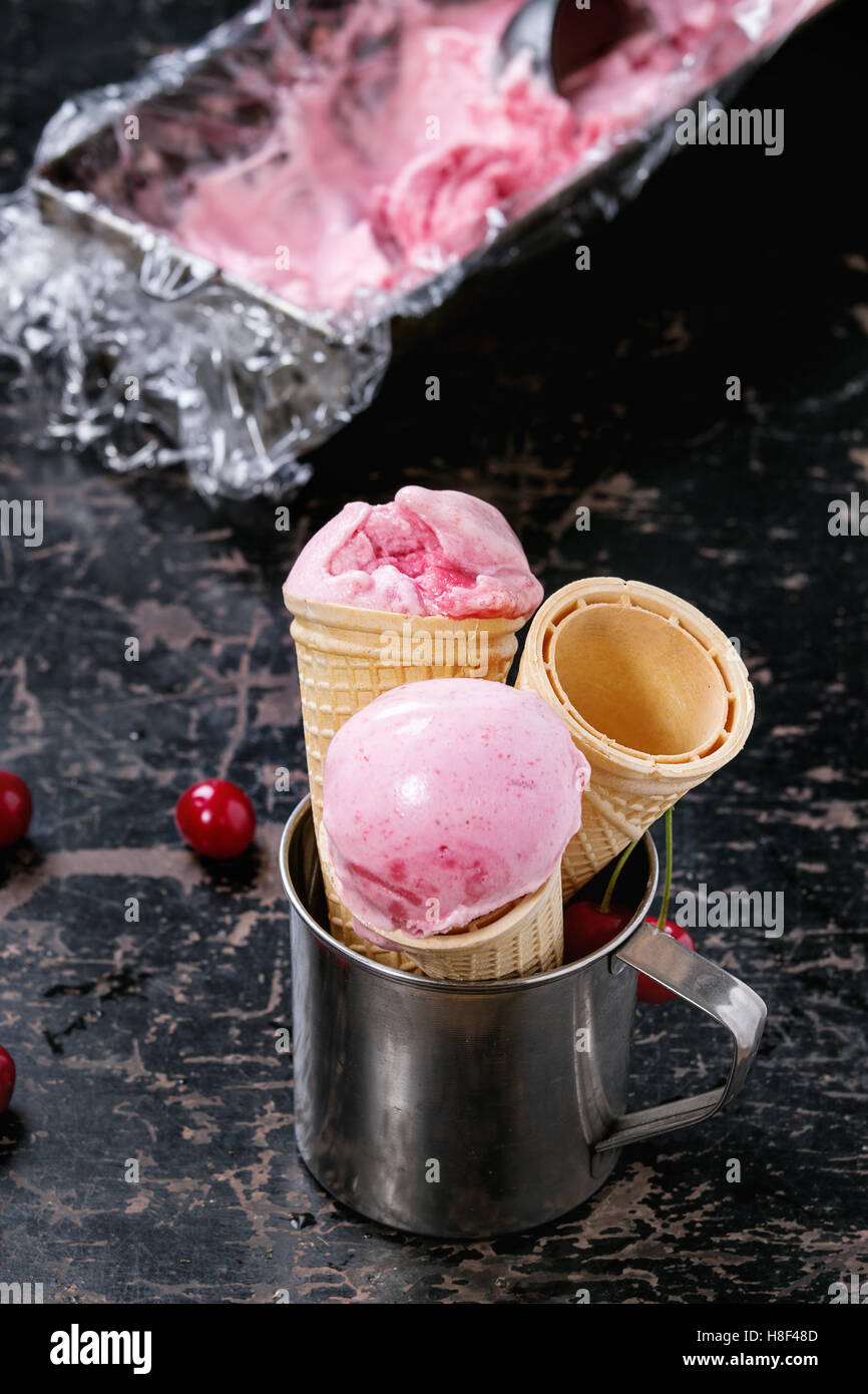 Sorbet texture hi-res stock photography and images - Alamy