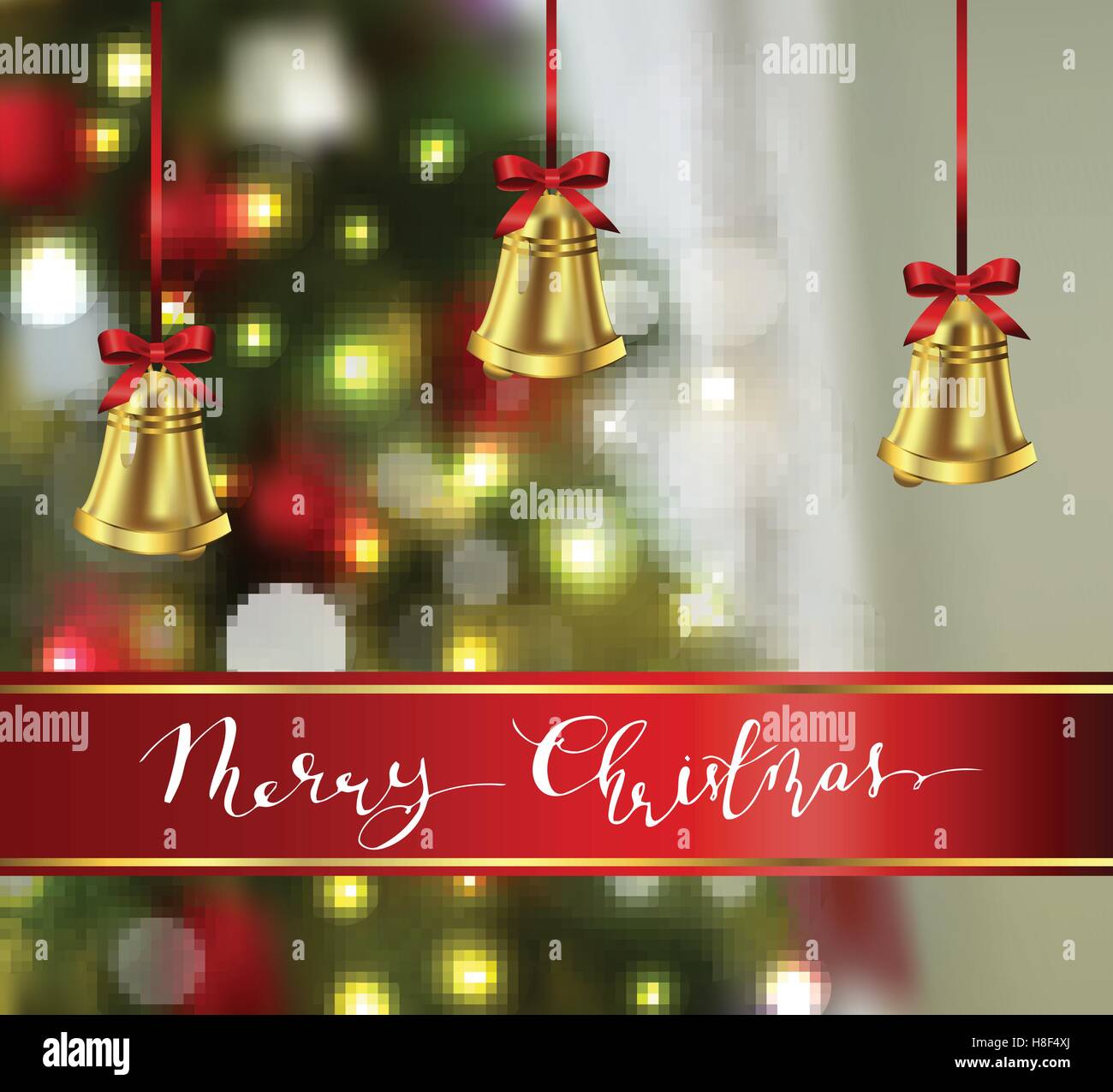 Bells hang Stock Vector Images - Alamy
