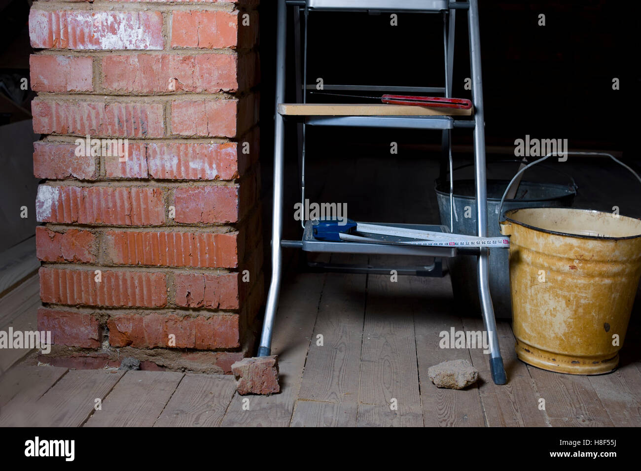 Room Under Renovation Stock Photo - Alamy
