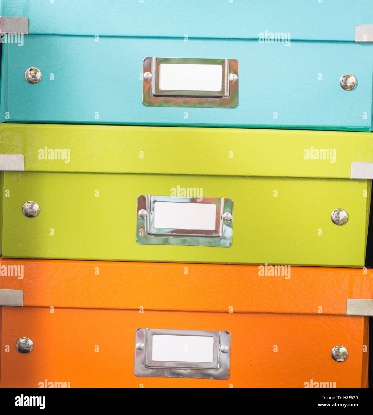 Office articles / folders Stock Photo - Alamy