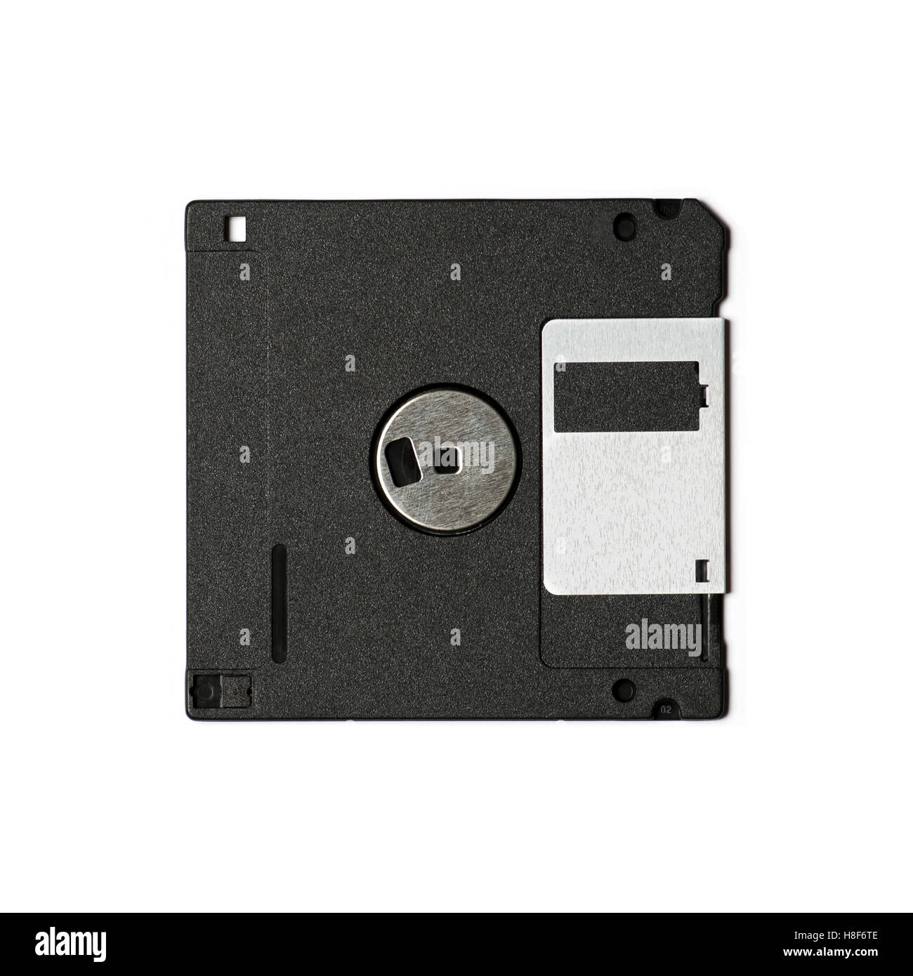 Black floppy disc isolated Cut Out Stock Images & Pictures - Alamy