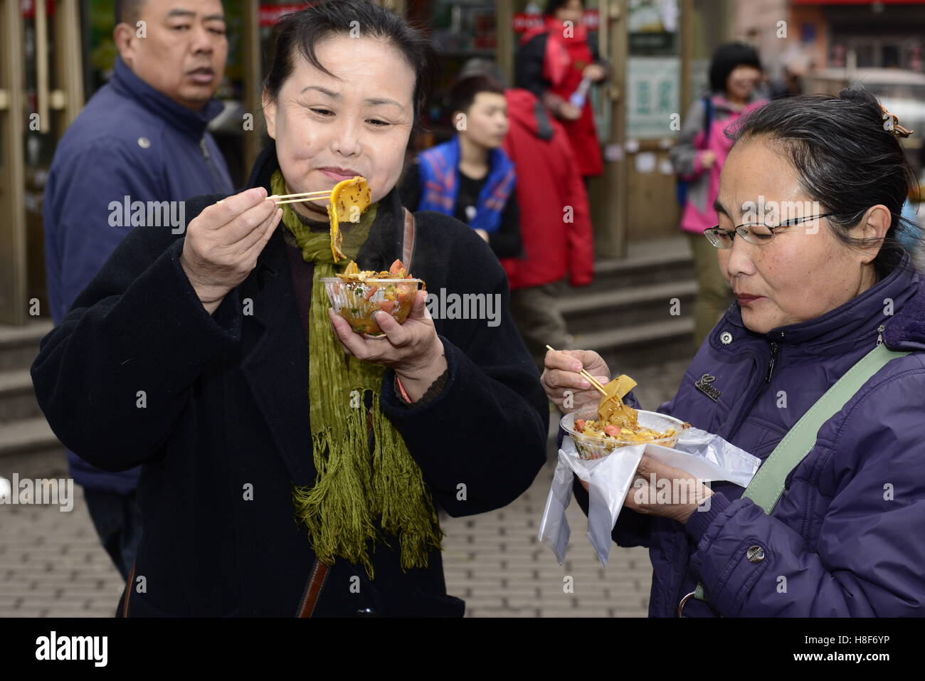 Kaolengmian noddles is one of Harbins most popular flavorful fried ...