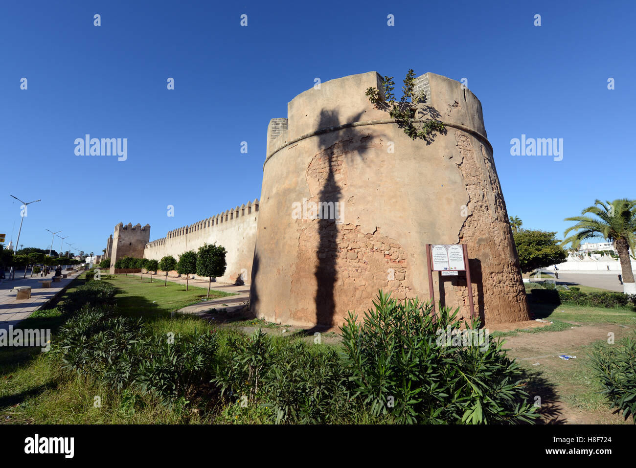 The old city walls of the medina of Salé, Morocco Stock Photo - Alamy