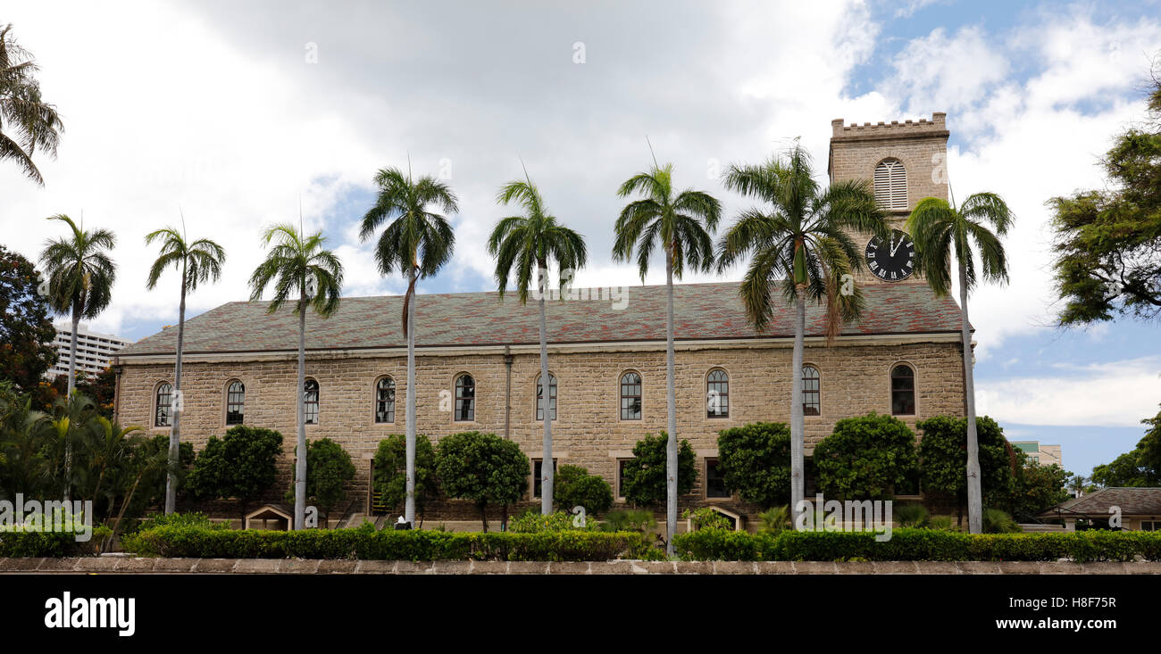 Kawaiahao church hi-res stock photography and images - Alamy