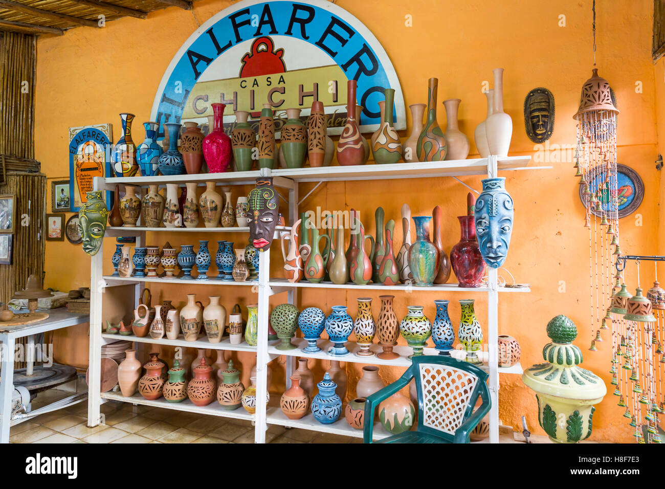 El Alfarero Casa Chichi, Casa Chichi Pottery House, Trinidad, Sancti ...