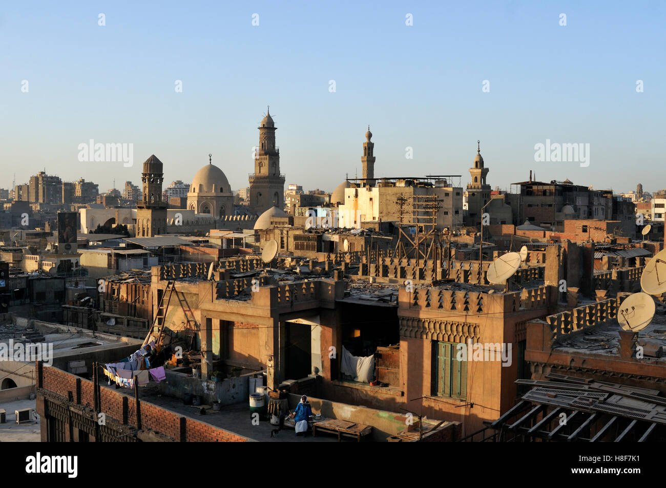 Rooftops of Islamic Cairo, Egypt, North Africa Stock Photo - Alamy