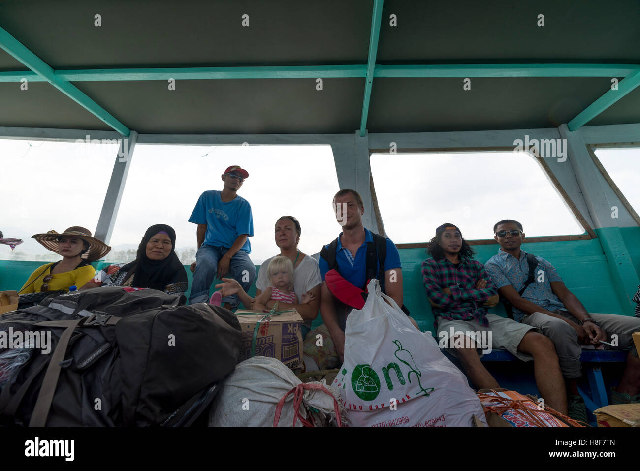 Ferry crowded hi-res stock photography and images - Alamy