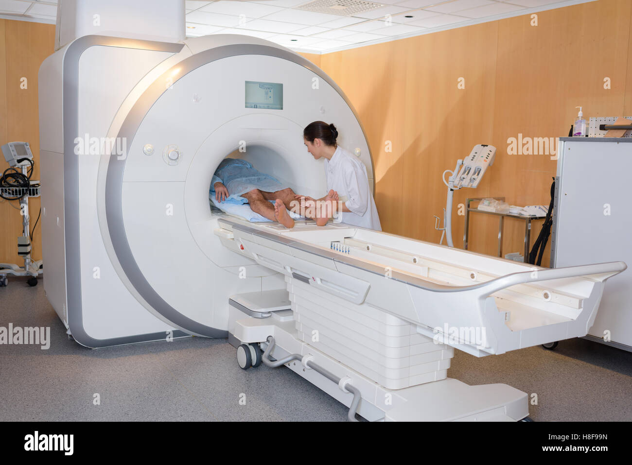 patient under complete examination Stock Photo - Alamy
