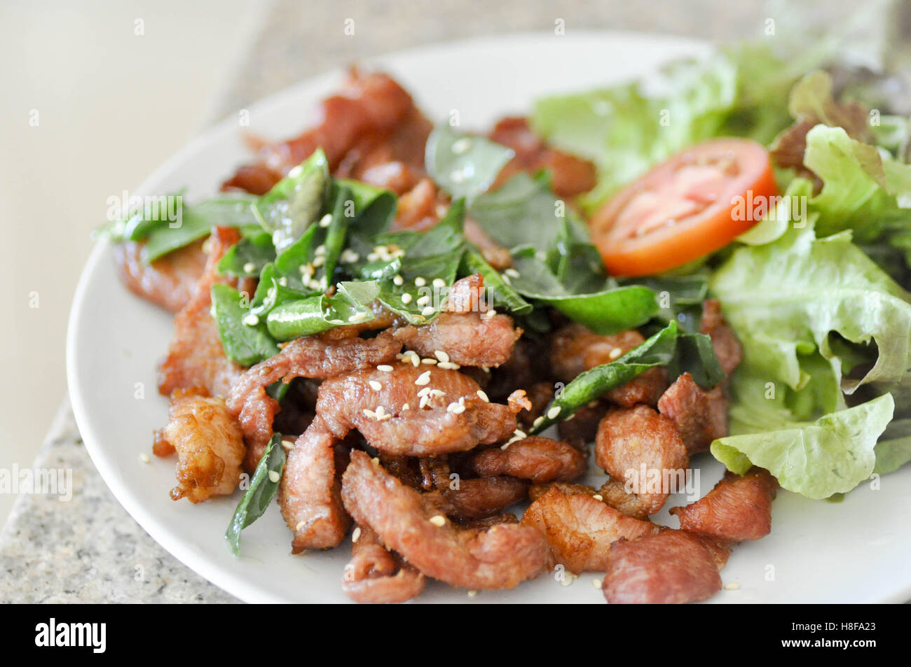 Fried leech lime leaf hi-res stock photography and images - Alamy