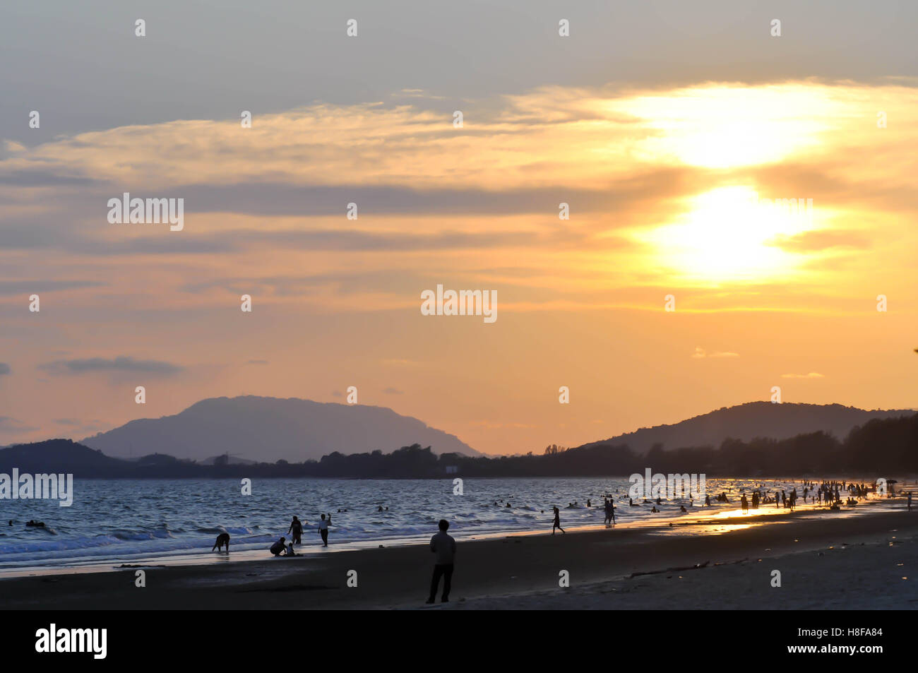 sun light in blur background Stock Photo - Alamy