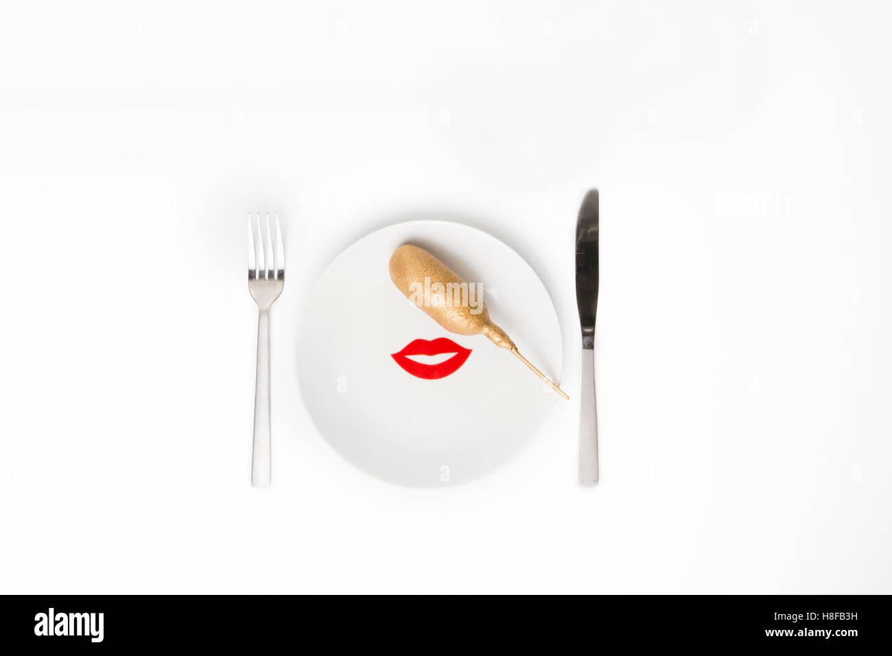 Luxury food gold hi-res stock photography and images - Alamy