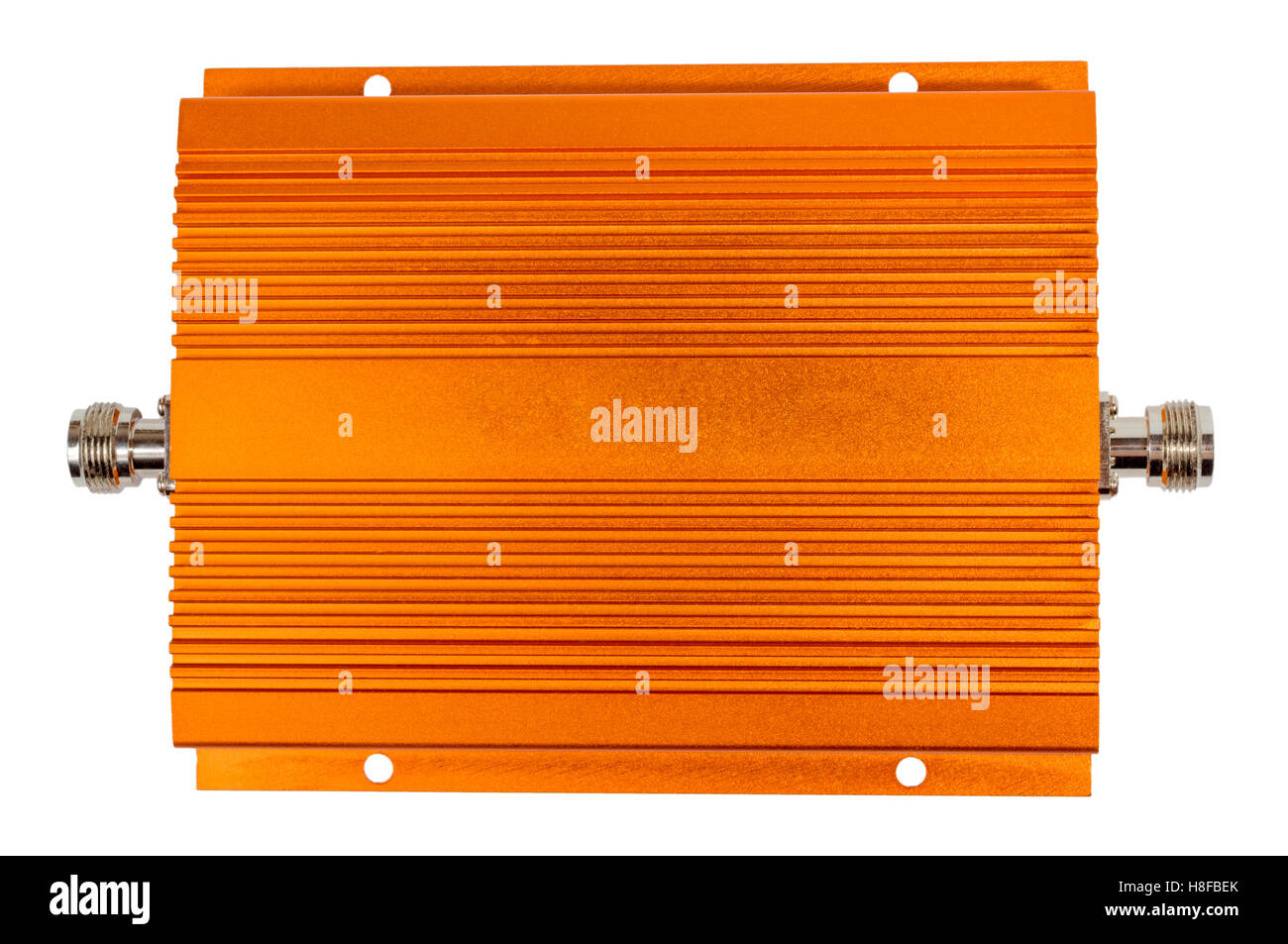 Amplifying signal repeater for GSM cellular phone without antennas ...