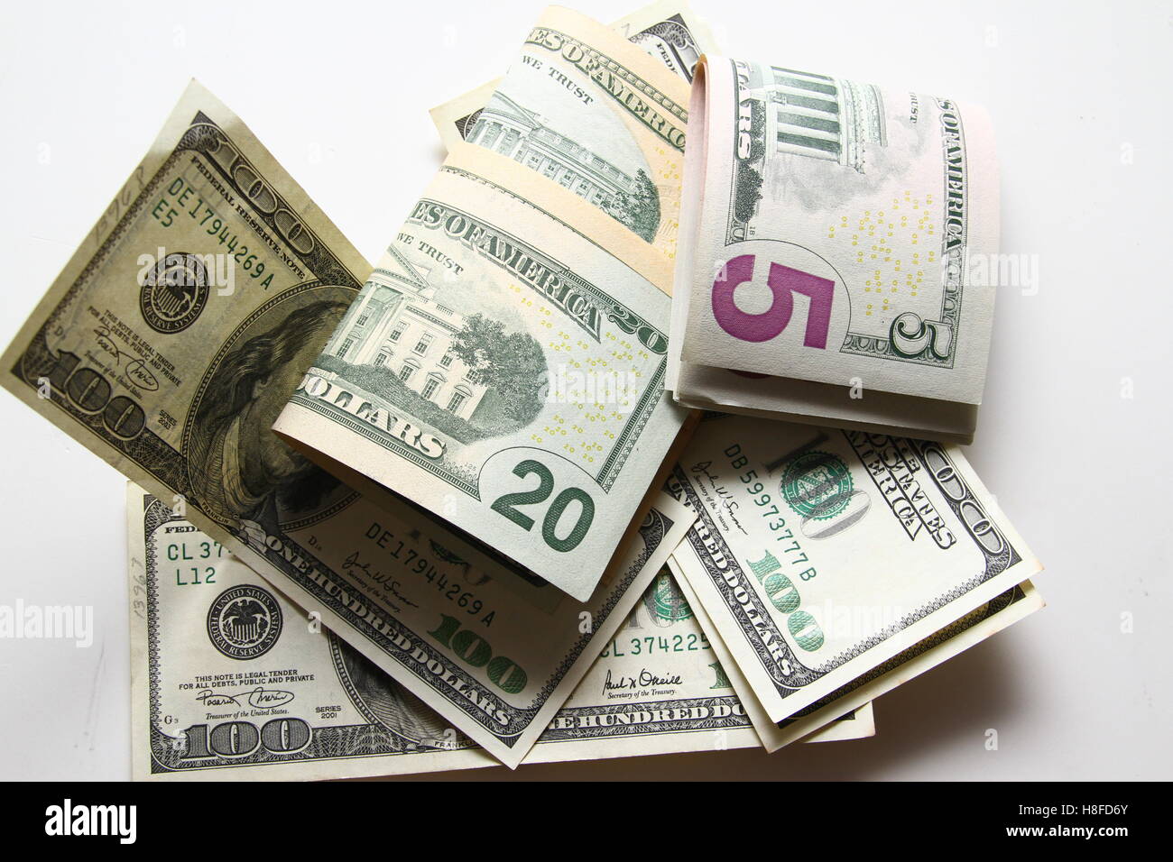 USD Dollar Notes Stock Photo - Alamy