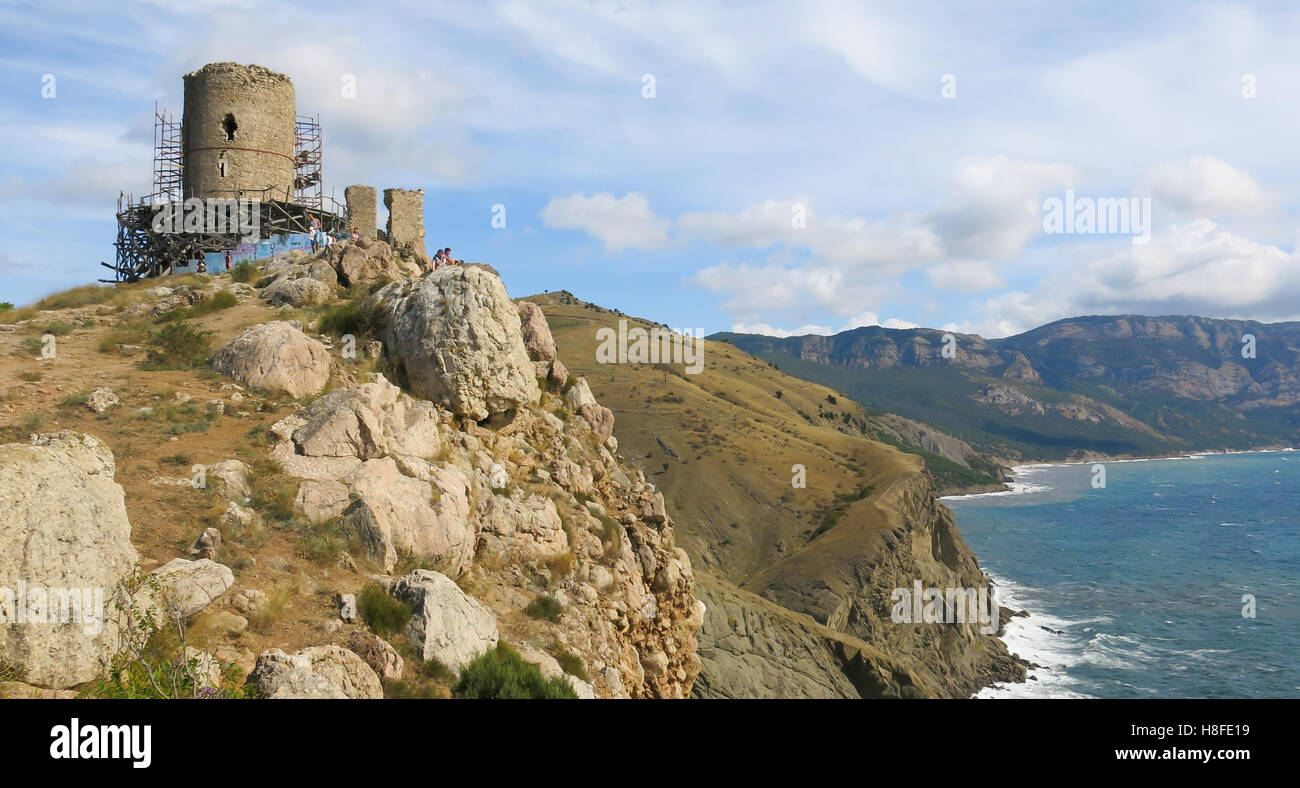 Tower on top of the mountain hi-res stock photography and images - Alamy