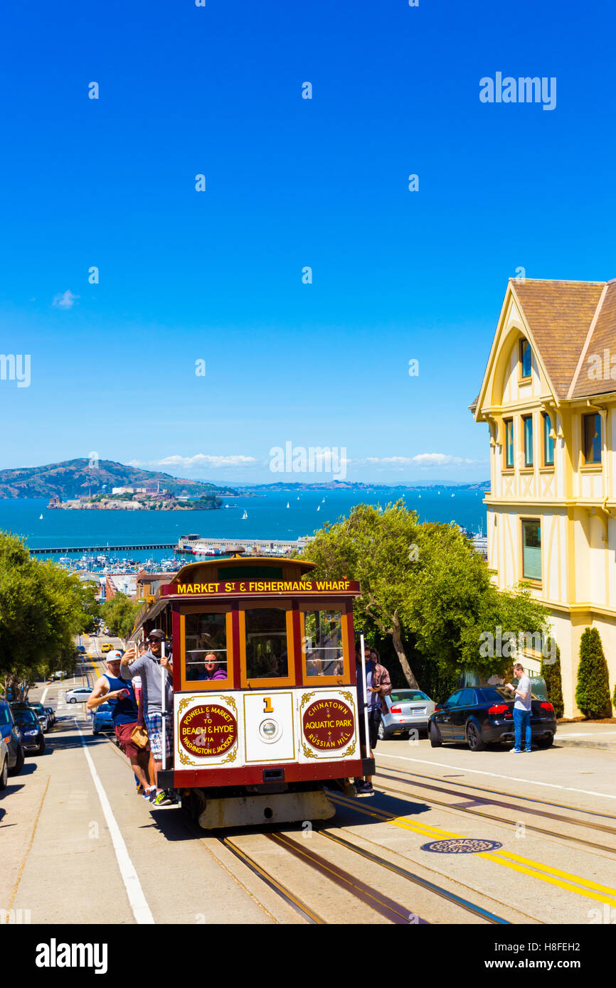 San francisco cable car hi-res stock photography and images - Alamy