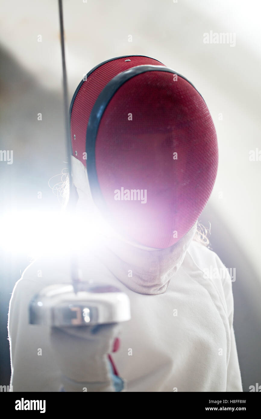 Fencing uniform hi-res stock photography and images - Alamy