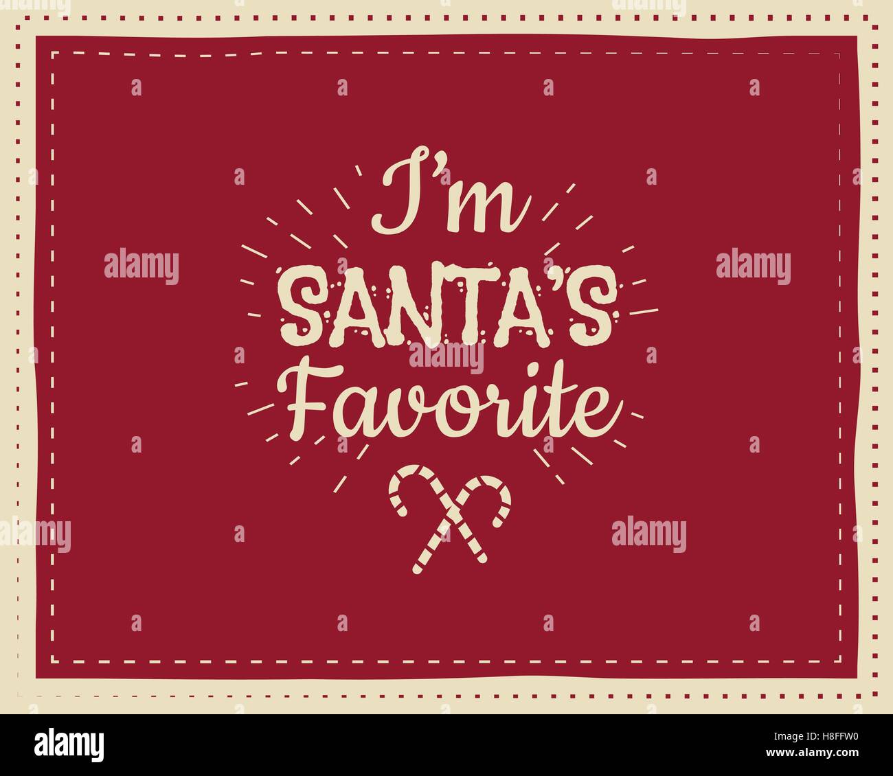 Christmas unique funny sign, quote background design for kids - santa's ...