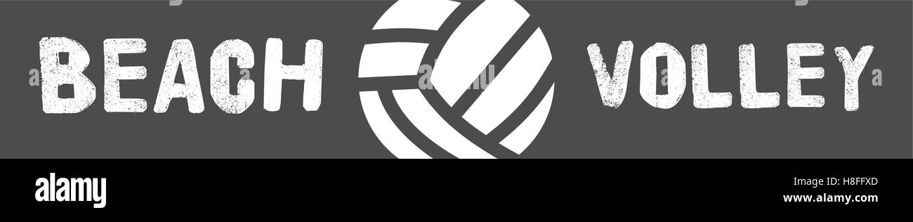 Volleyball label, badge, logo and icon. Sports insignia. Best for ...
