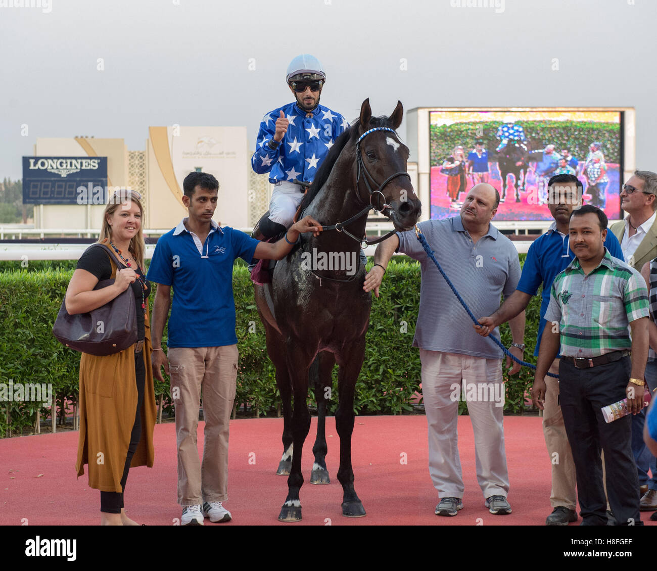 Qatar racing equestrian club doha hi-res stock photography and images ...