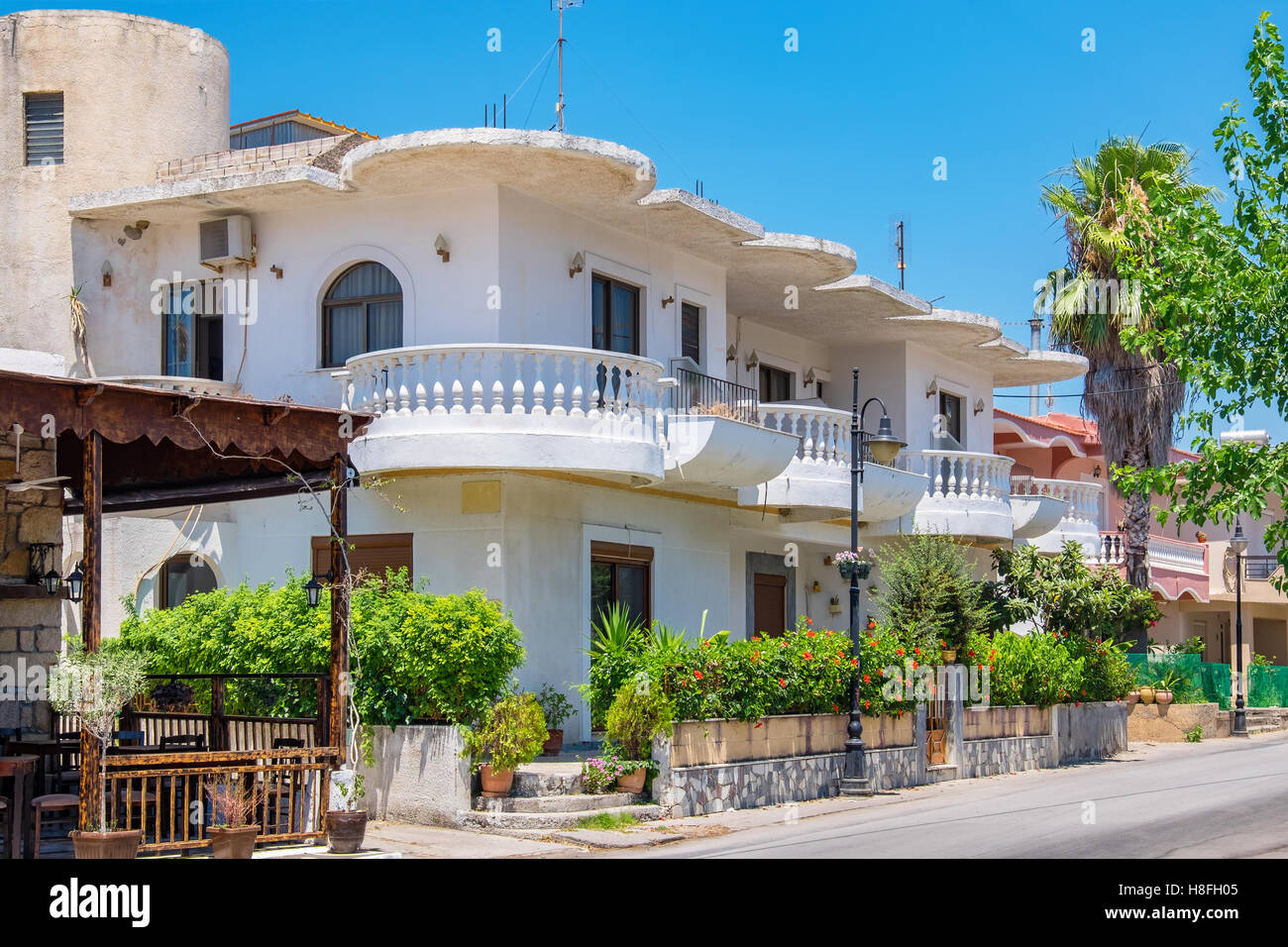 Lardos. Rhodes, Greece Stock Photo - Alamy