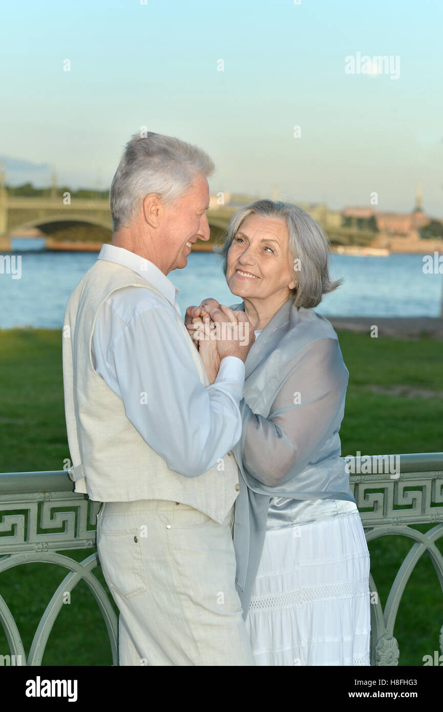 Romantic couple having rest in hi-res stock photography and images - Alamy